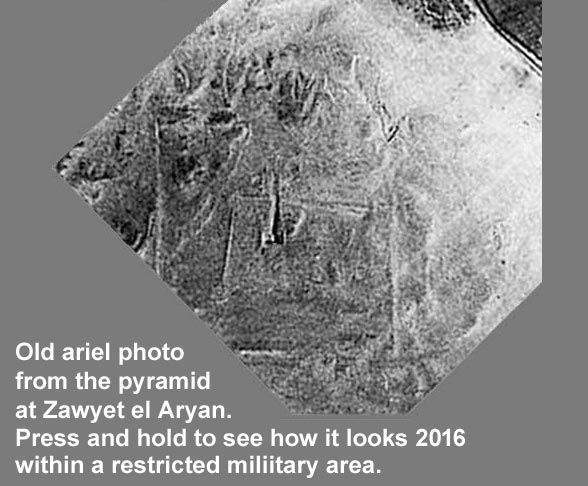 Nebka's pyramid Zawiyet el Aryan